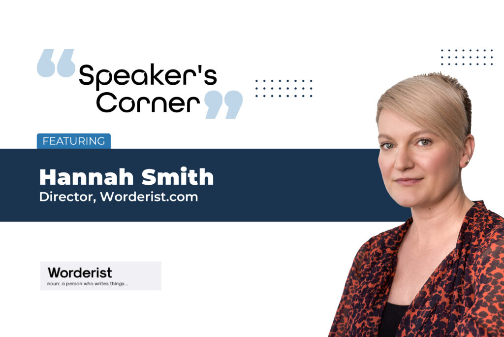 Speaker’s Corner: Featuring Hannah Smith, Director, Worderist.com ...