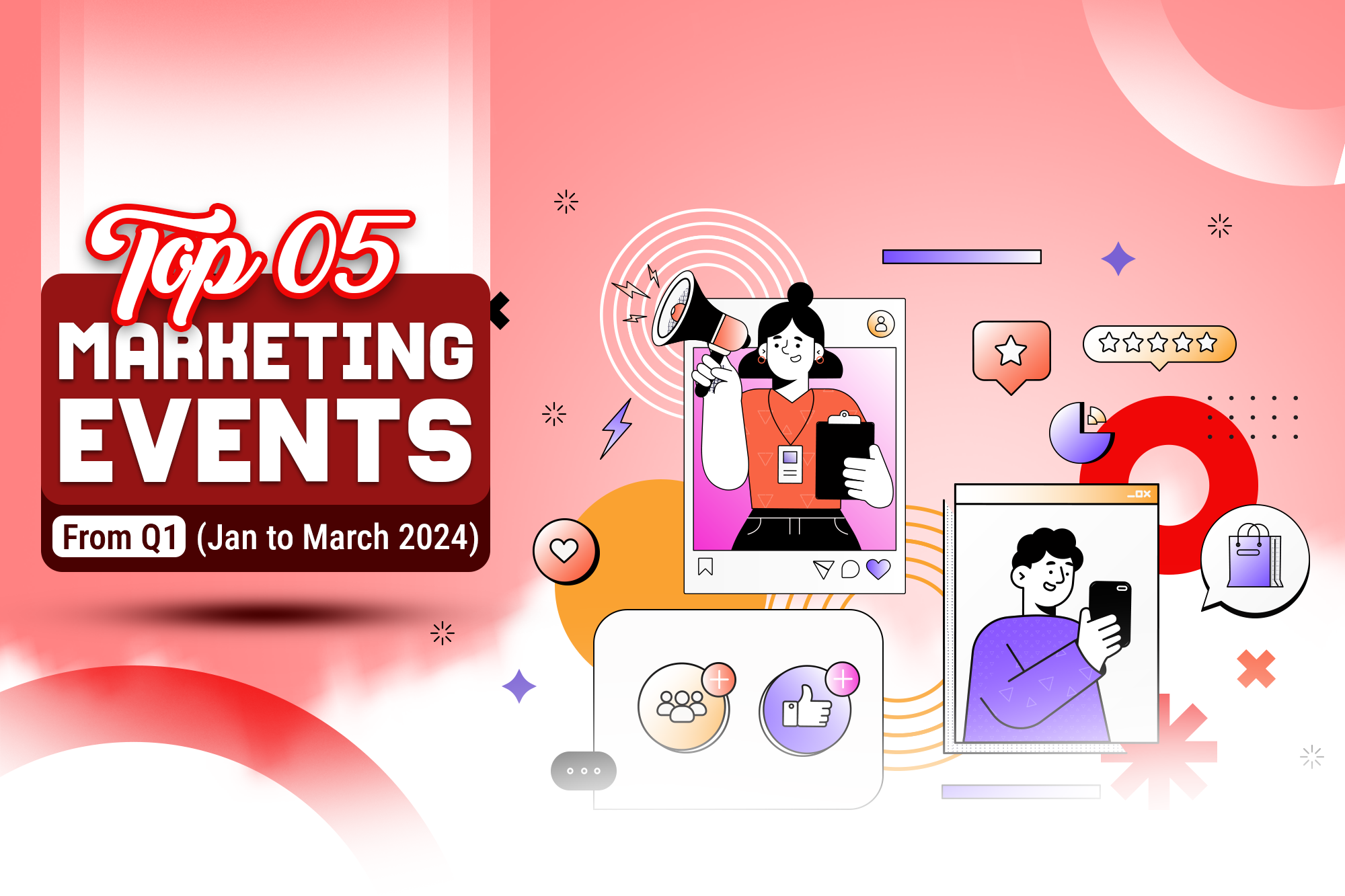 Top 5 Marketing Events from Q1 (Jan to March 2024)